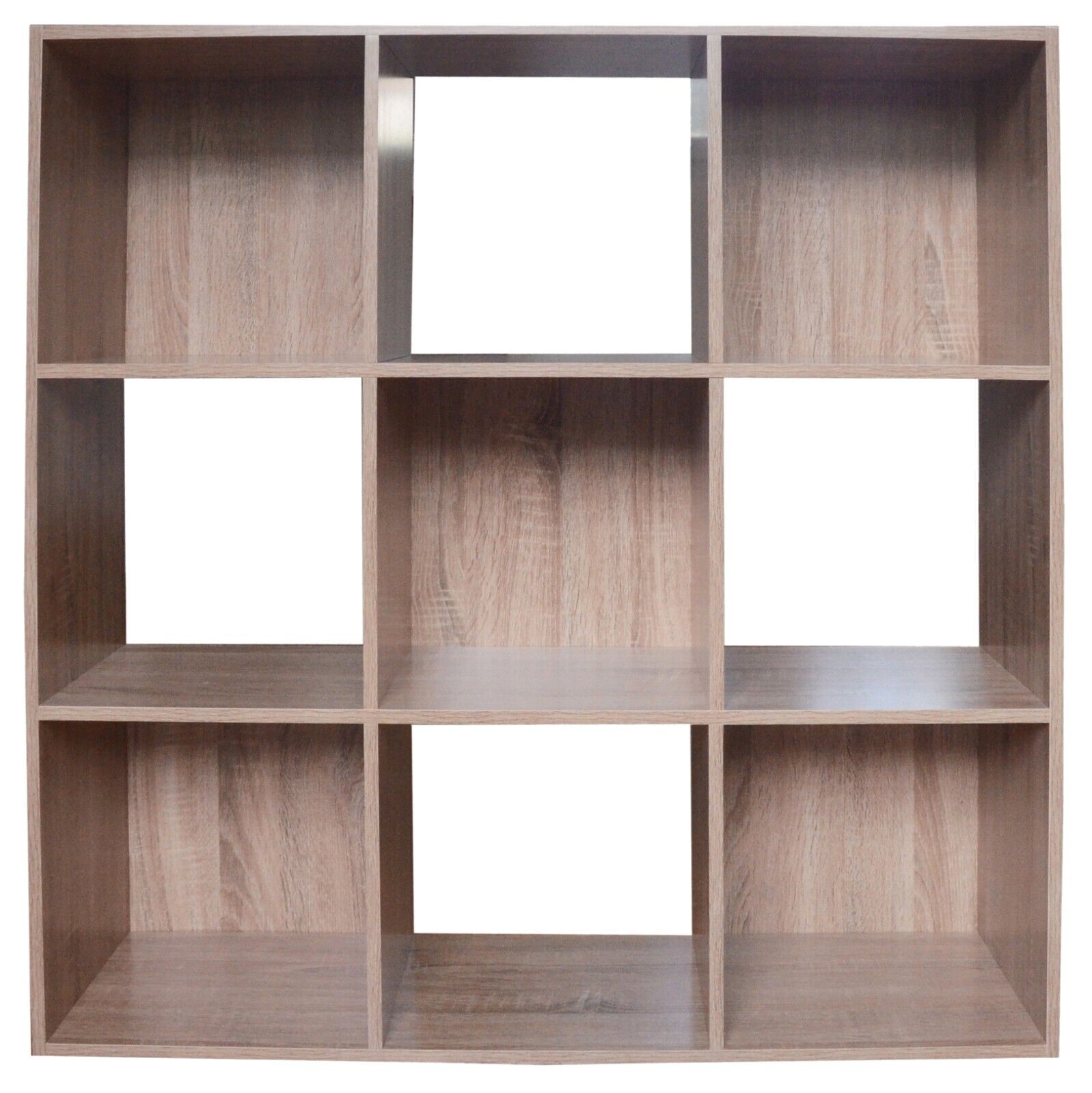 Bibliothèque Étagère en bois 9 étagères Cube Design Relax cm 91x30x91 ...
