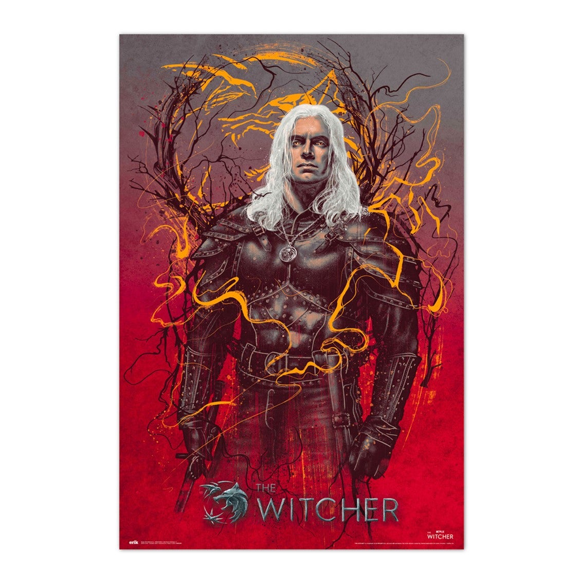 Poster the witcher 2 gerald de rivia | Leroy Merlin