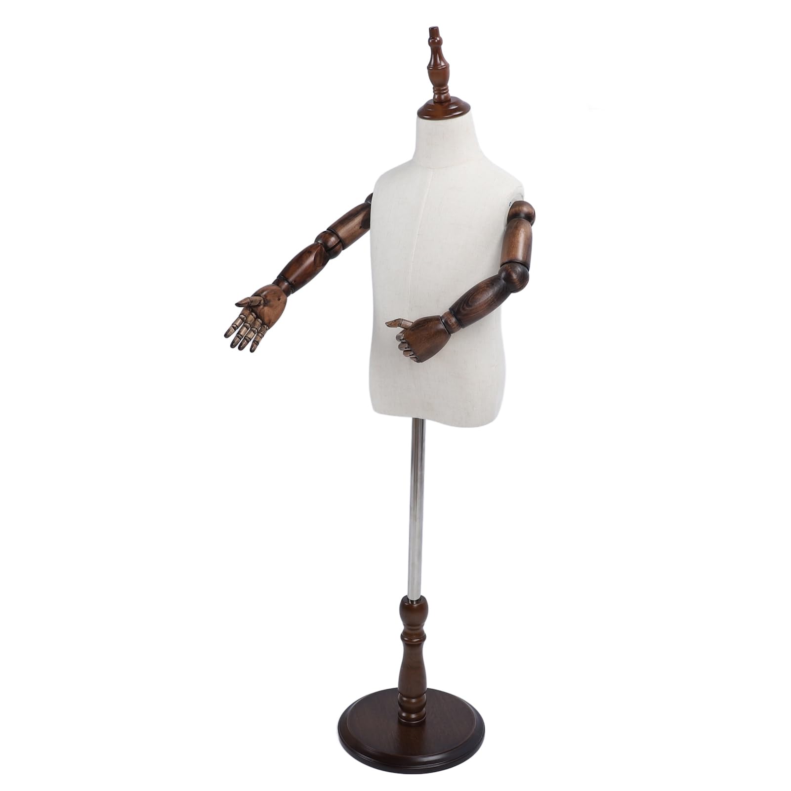 Maniquí infantil realista de medio cuerpo, forma de vestido para niños ...