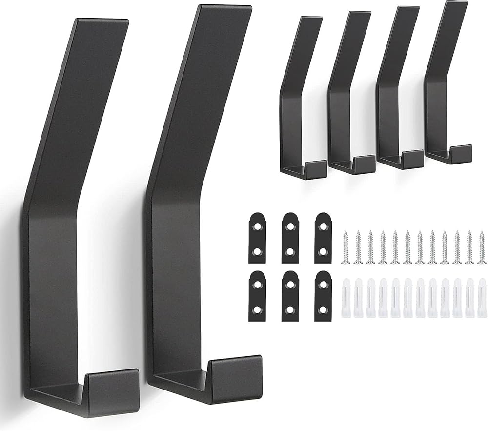 6 Pièces Porte Manteau Mural,Porte Manteau,Crochet pour Vestes, pour ...