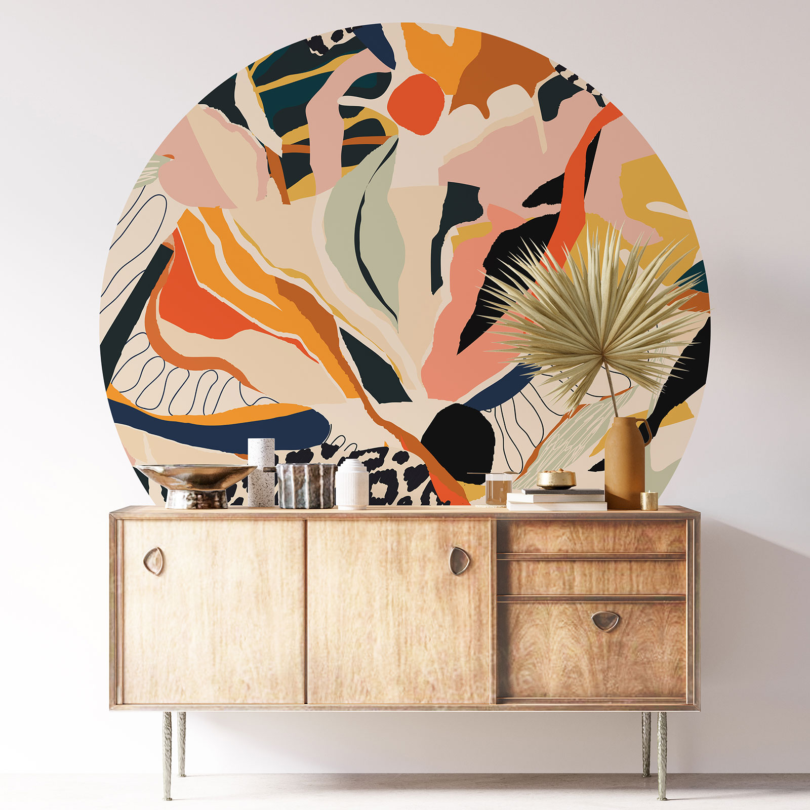 Stickers rond / cercle - Design - 3617689852140 - Adhésif + Protection ...