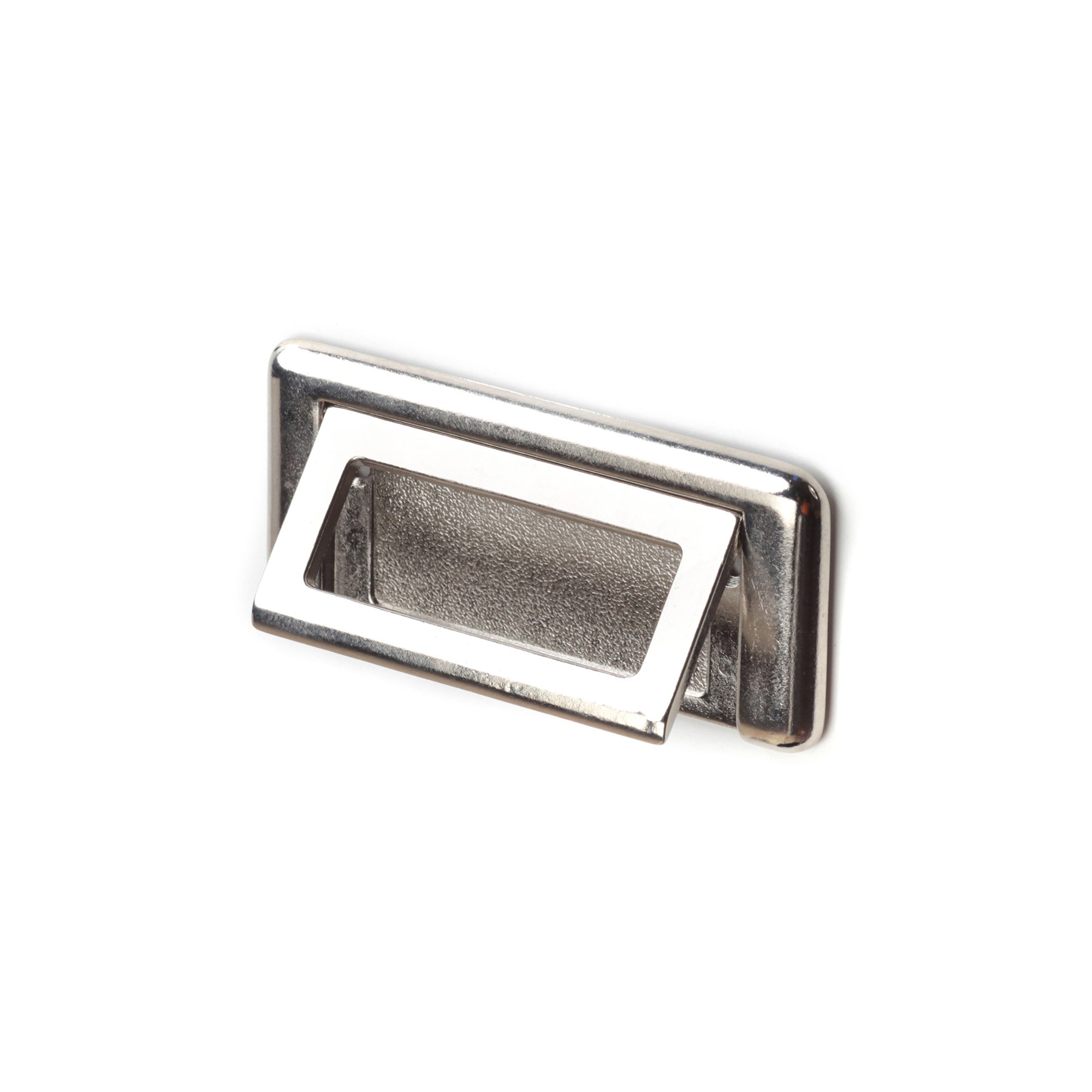 REI | Tirador Anilla Con Placa 229 | 54 Mm CC | Zamak Niquelado Zincado ...