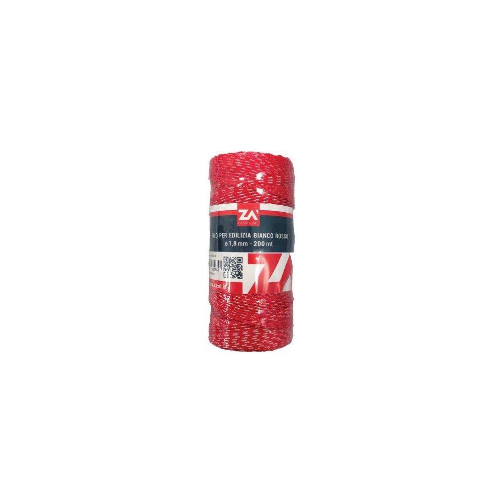FIL DE CONSTRUCTION PPL BLANC/ROUGE MT 200 | Leroy Merlin