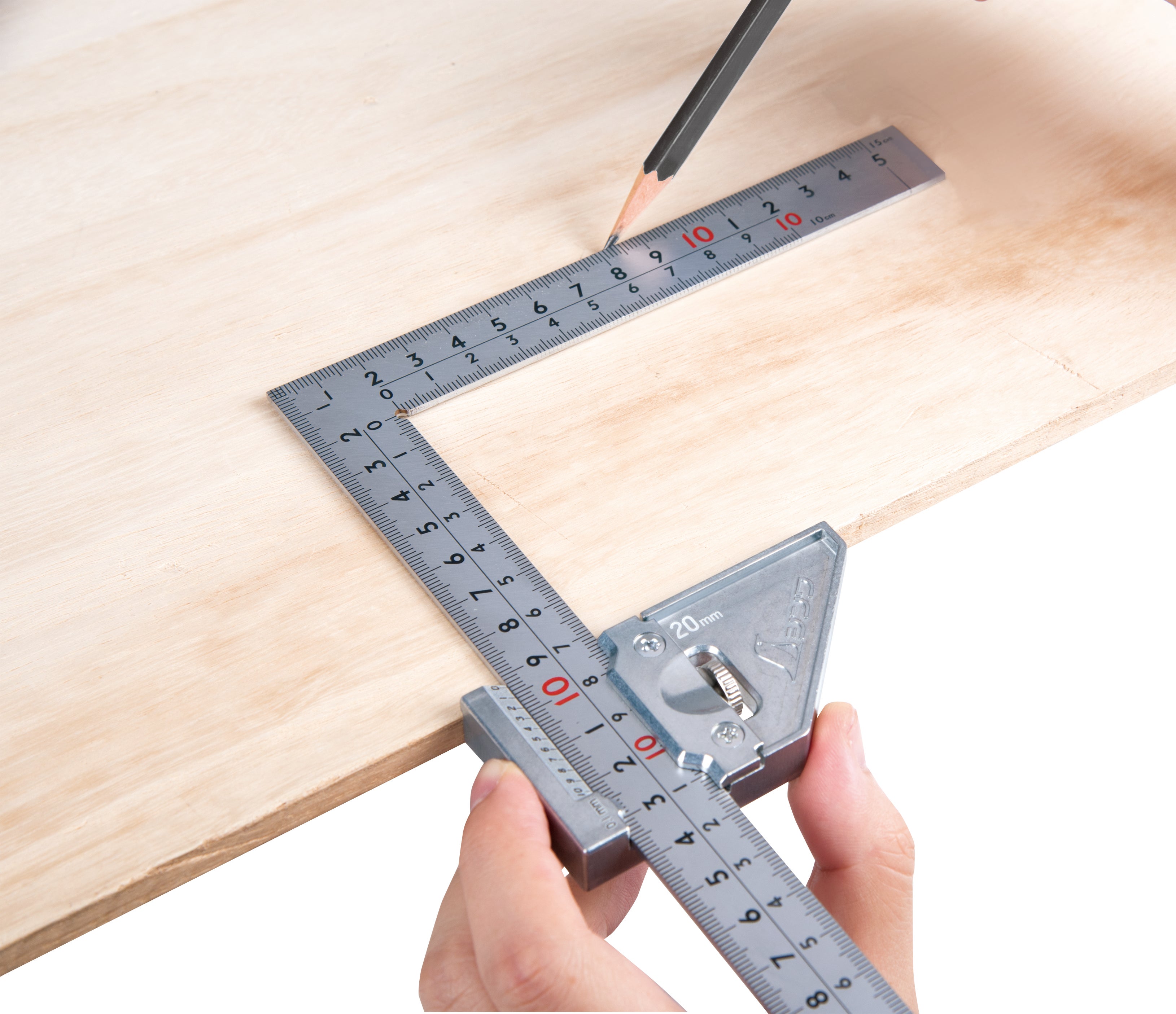 Equerre de menuisier 30x15 cm Shinwa 12486 | Leroy Merlin