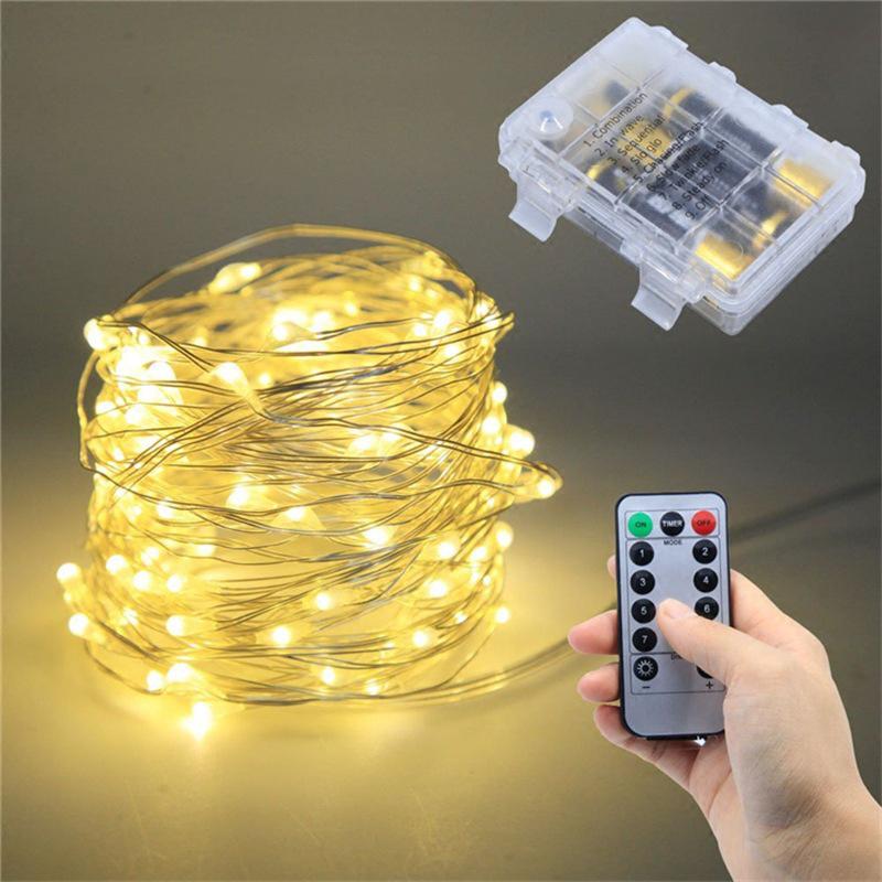LED Guirlande Lumineuse, 2M 20LED Girlande de Lumière IP65 Etanche Guirlande LED pour Halloween ...