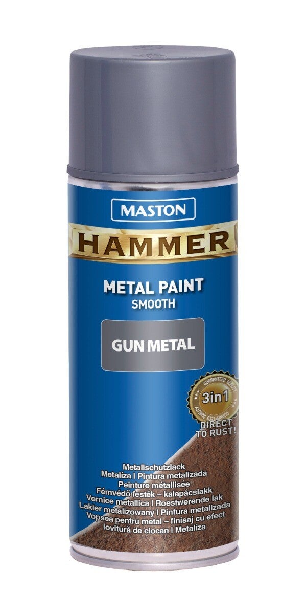 Peinture Métal Maston Hammer - mate - gris métallisé - lisse - peinture ...