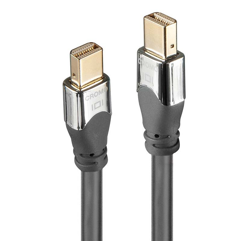 Câble Mini DisplayPort CROMO 2 mètres | Leroy Merlin