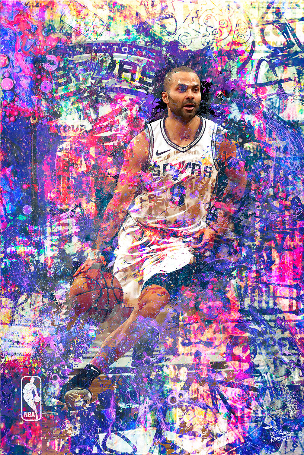 Tableau Tony Parker 09 | Leroy Merlin
