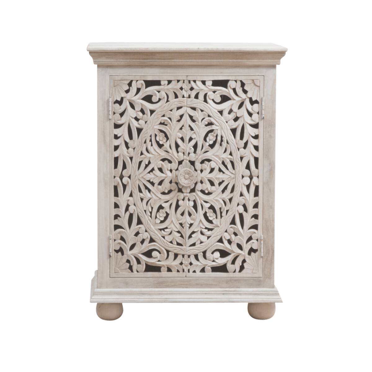 Meuble de rangement en bois de manguier Jaipur | Leroy Merlin