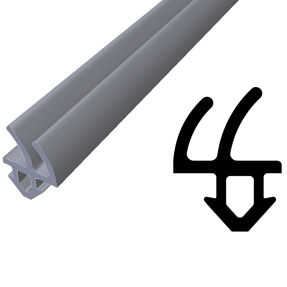 Joint de fenêtre TPE gris WS028G 10 m joint pour fenêtre joint de porte ...