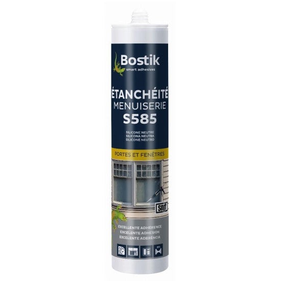 Mastic S585 Étanchéité Menuiserie BOSTIK Gris Anthracite - 30615838 ...
