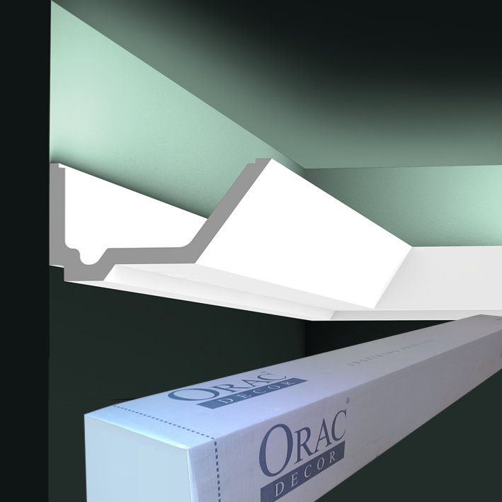 Caja completa de 24 metros de perfil C358- ORAC DECOR | Leroy Merlin