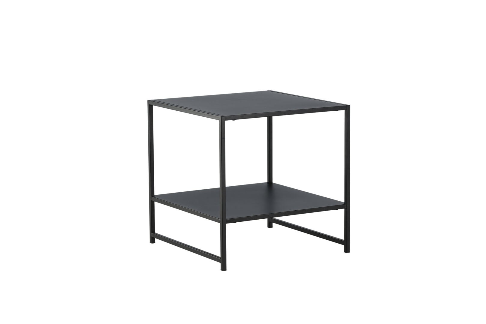 Staal Table d'angle avec plateau 51x51 cm, noir. | Leroy Merlin