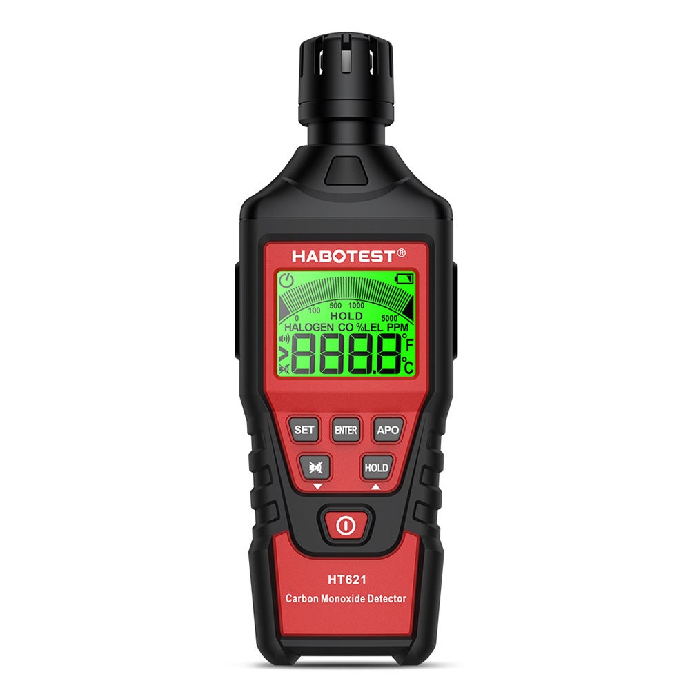 Détecteur Monoxyde de Carbone Portable, Détecteur CO+Alarme Sonore et ...