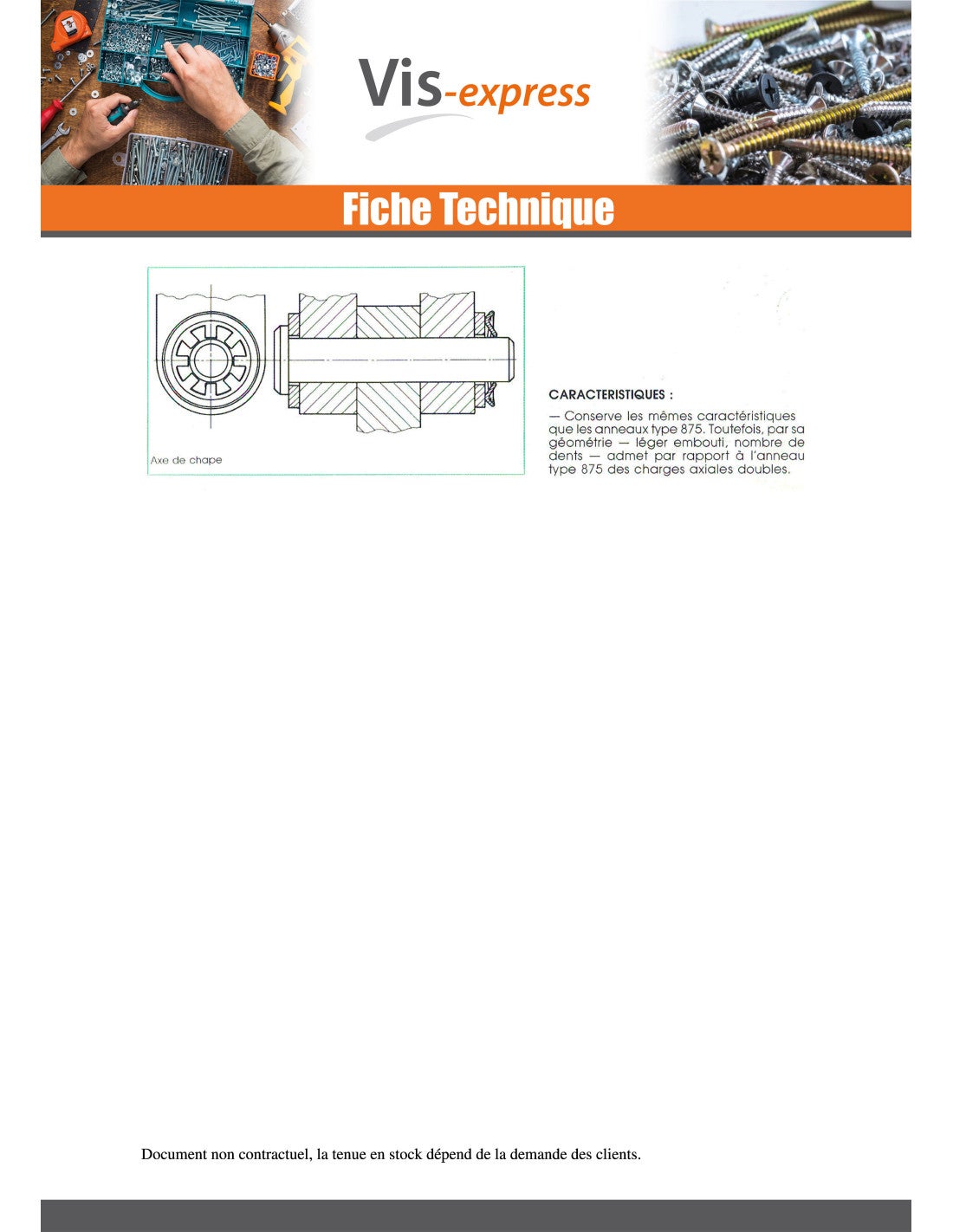 Anneau SELF LOCKING Diamètre 2 Type 876 Acier brut-1000 pièces | Leroy ...