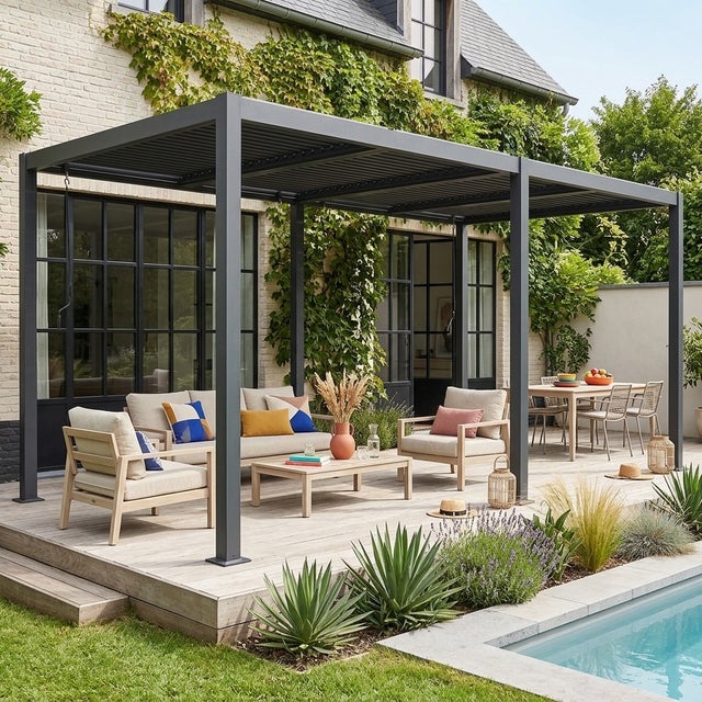 Pergola pour la terrasse et le jardin | Leroy Merlin