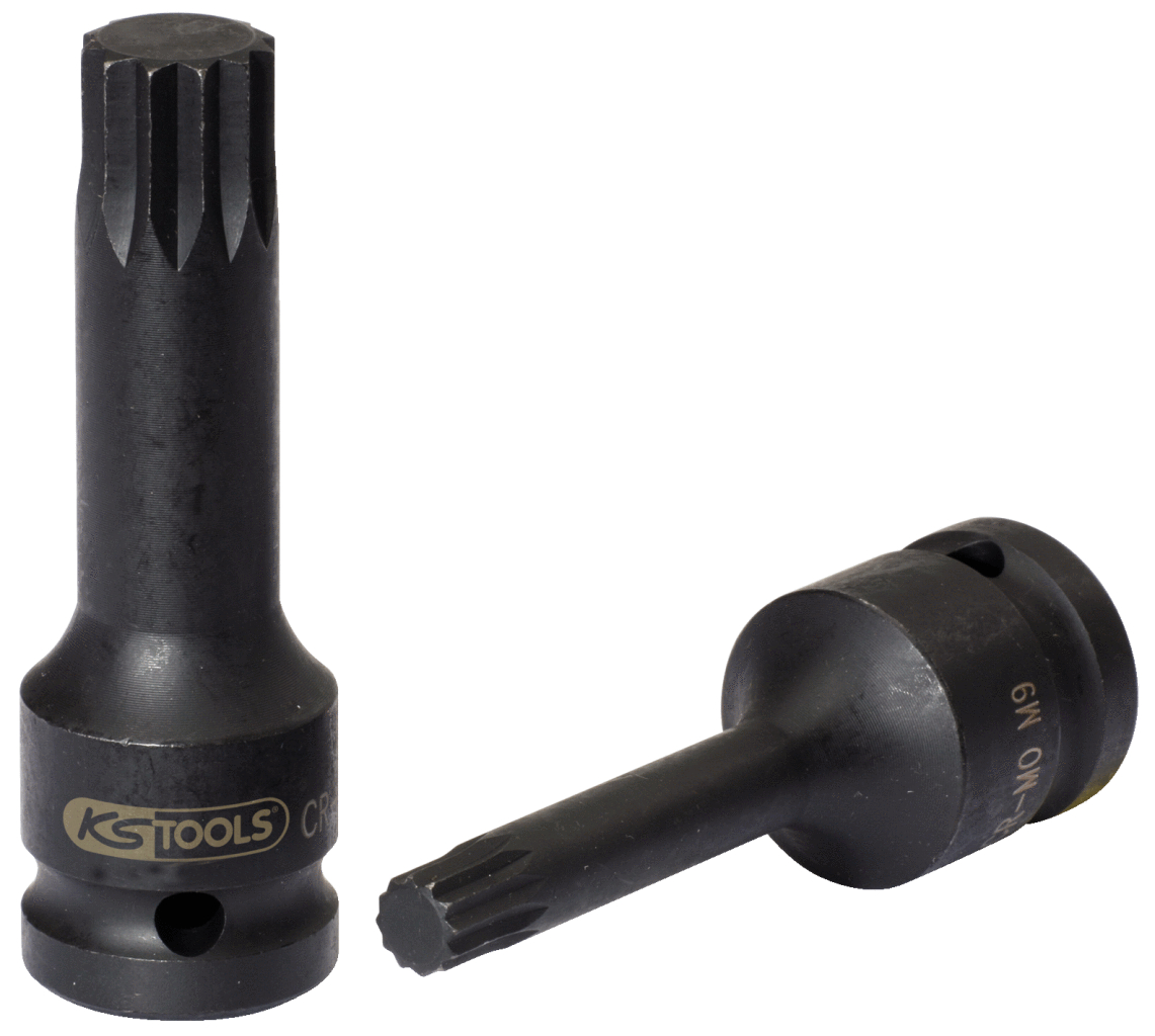 KS TOOLS 1/2" Douilles à chocs XZN, longues, M10 | Leroy Merlin