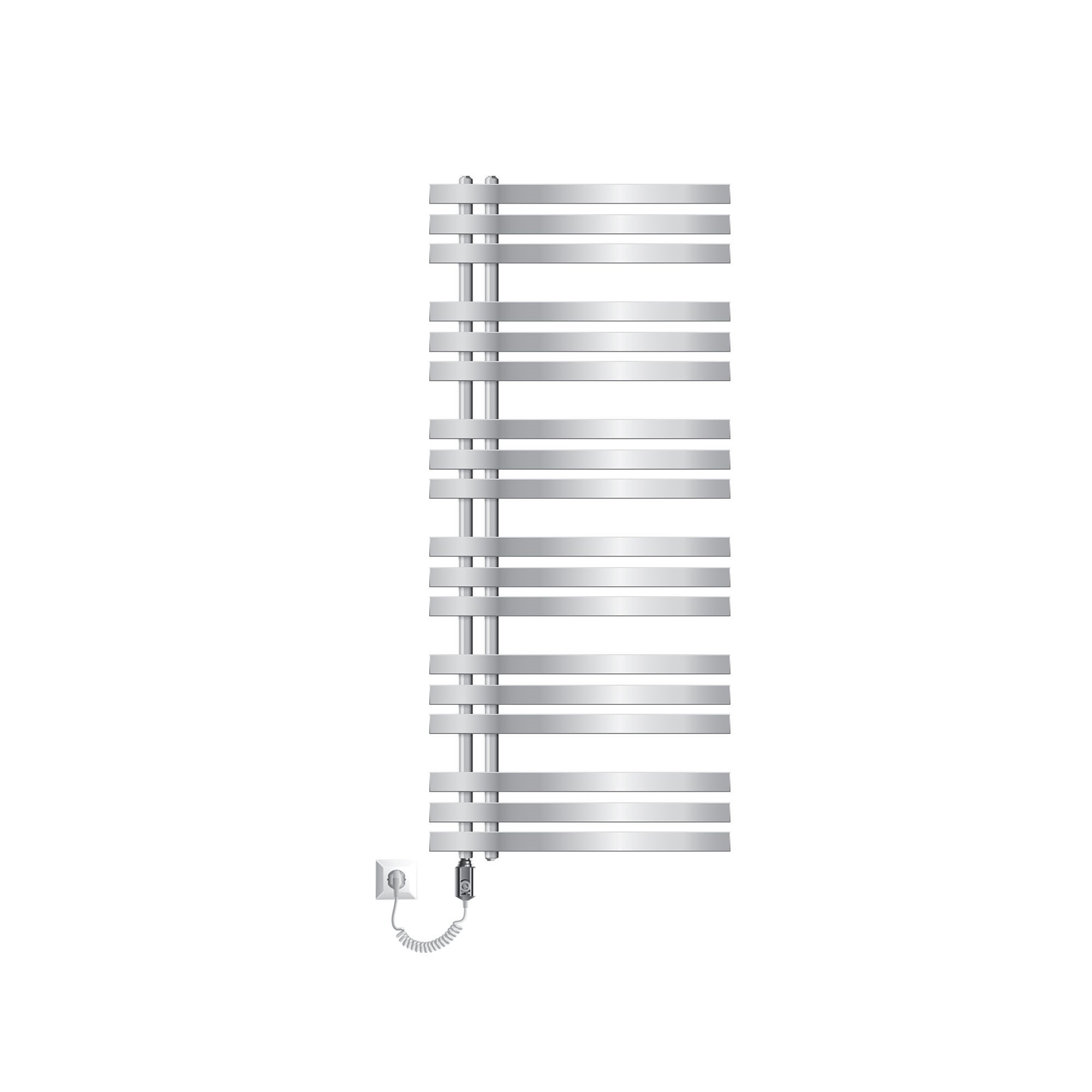 Radiateur Électrique De Salle De Bain Avec Thermostat 900 W, Ecd ...