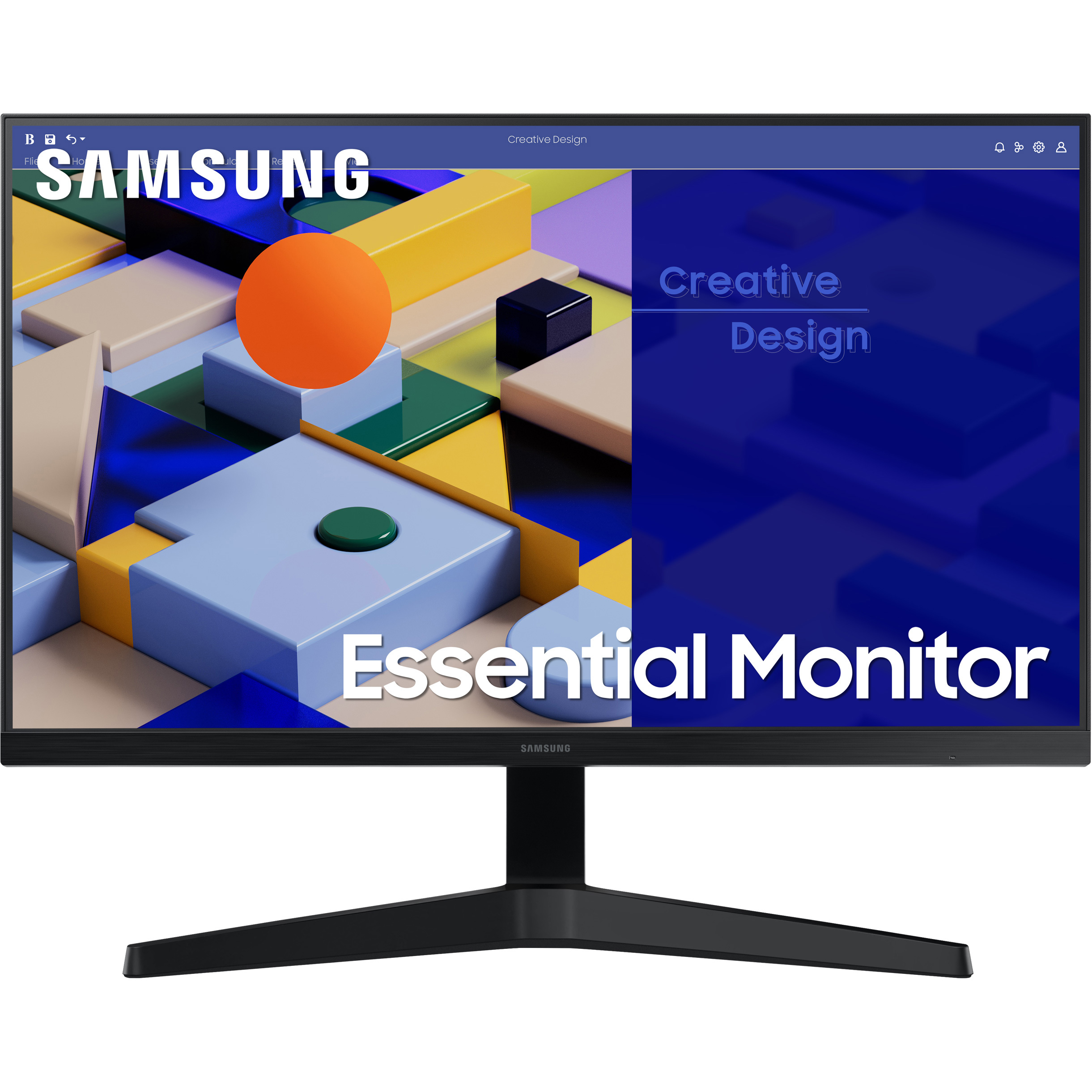 Samsung LS27C310EAU - Monitor Full HD IPS 75 Hz - 27 pollici | Leroy Merlin