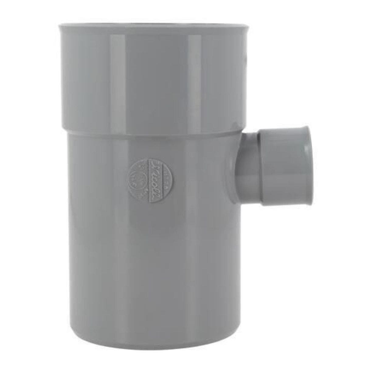 Embranchement simple 87°30 PVC MF Ø100/50 gris à coller | Bricoman