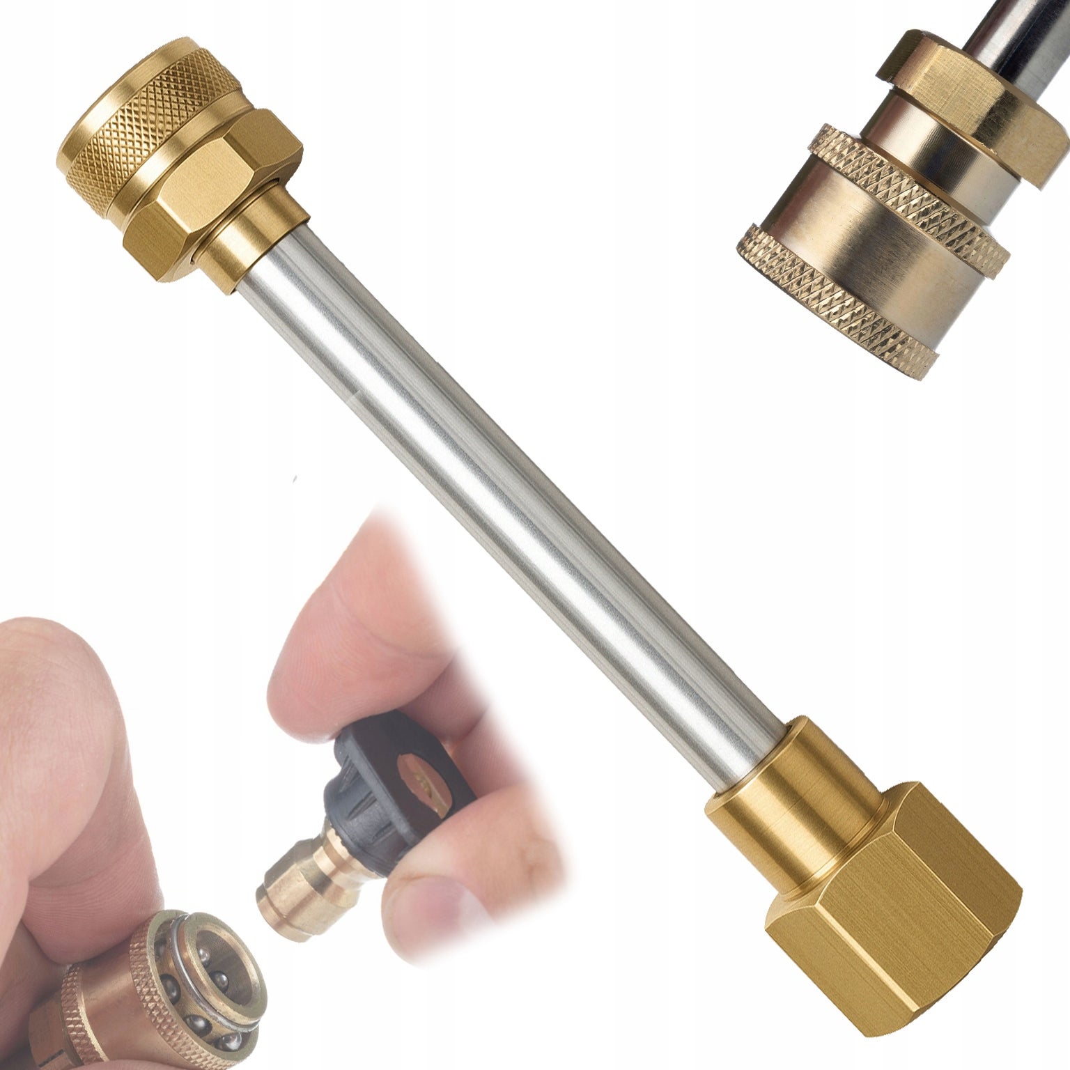 Raccord Femelle QRC 1/4 TR22 x 1.5 – Laiton Résistant | Compatible avec ...