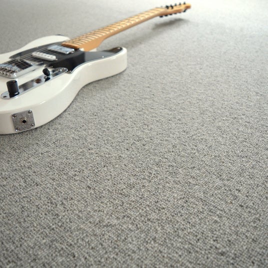 Moquette pure laine - Killoo - Gris - Rouleau de 4m x 20m | Leroy Merlin