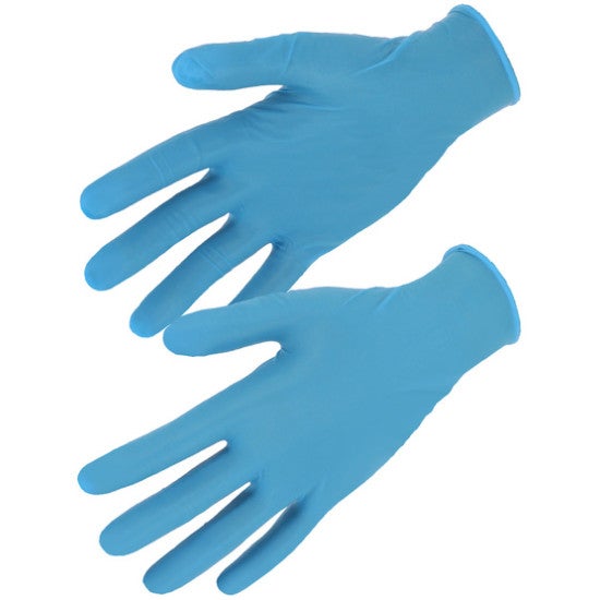 Gant nitrile bleu non poudré singer - auu4000 | Leroy Merlin