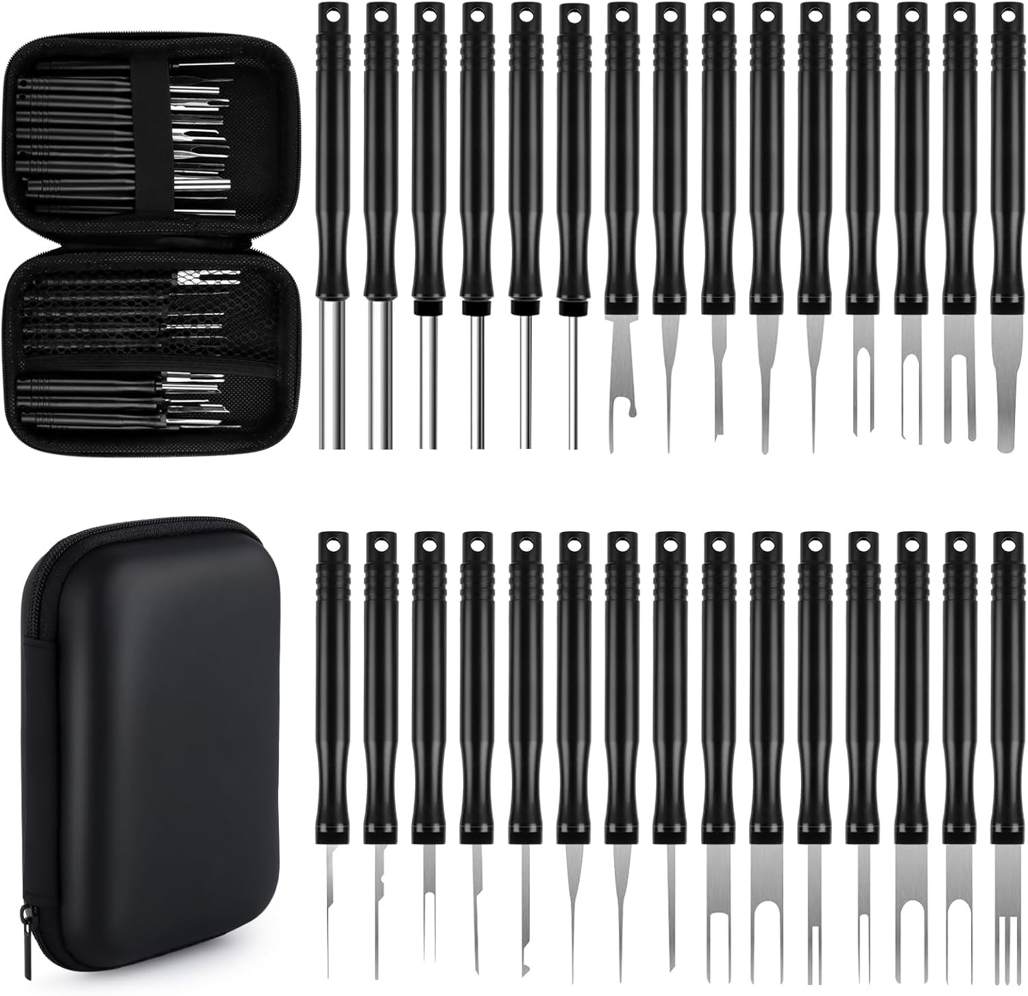 30 Pcs Outils de Retrait de Terminal pour Câble de Voiture, Outil de ...