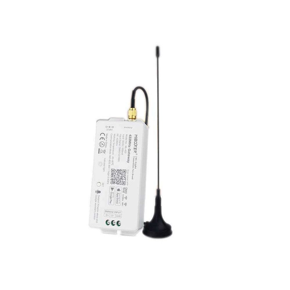 Controller LED RGB / RGBW / RGB+CCT DC5V IP20 LoRa DMX512 Wifi / Google ...