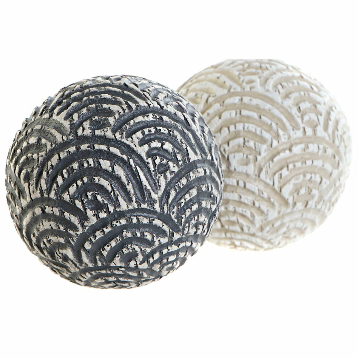 Boule Décorative DKD Home Decor Résine Oriental (10 x 10 x 10 cm) (2 ...