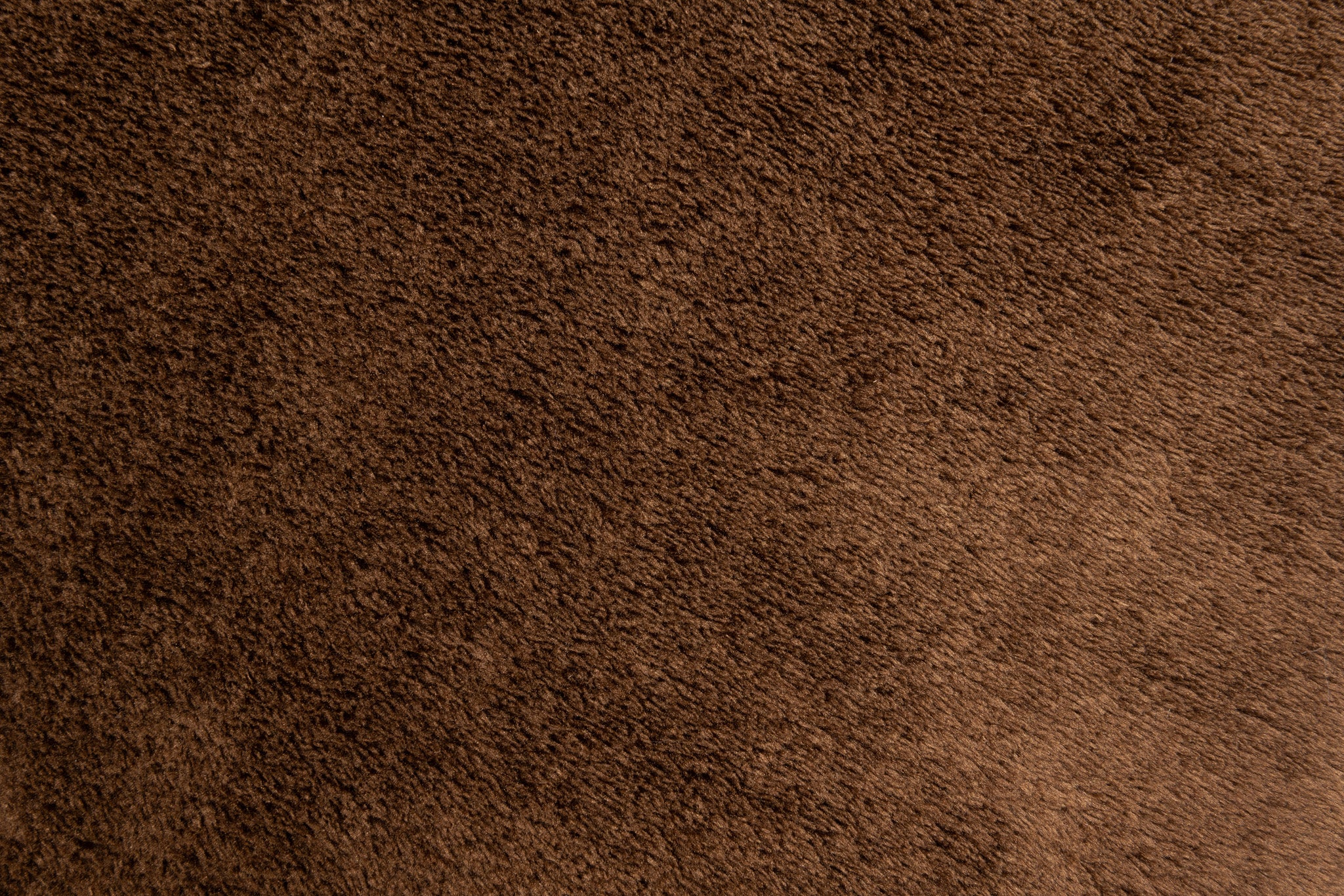Tapiso Cuddle Tapis Shaggy Antidérapant Lavable Moderne Marron Uni ...