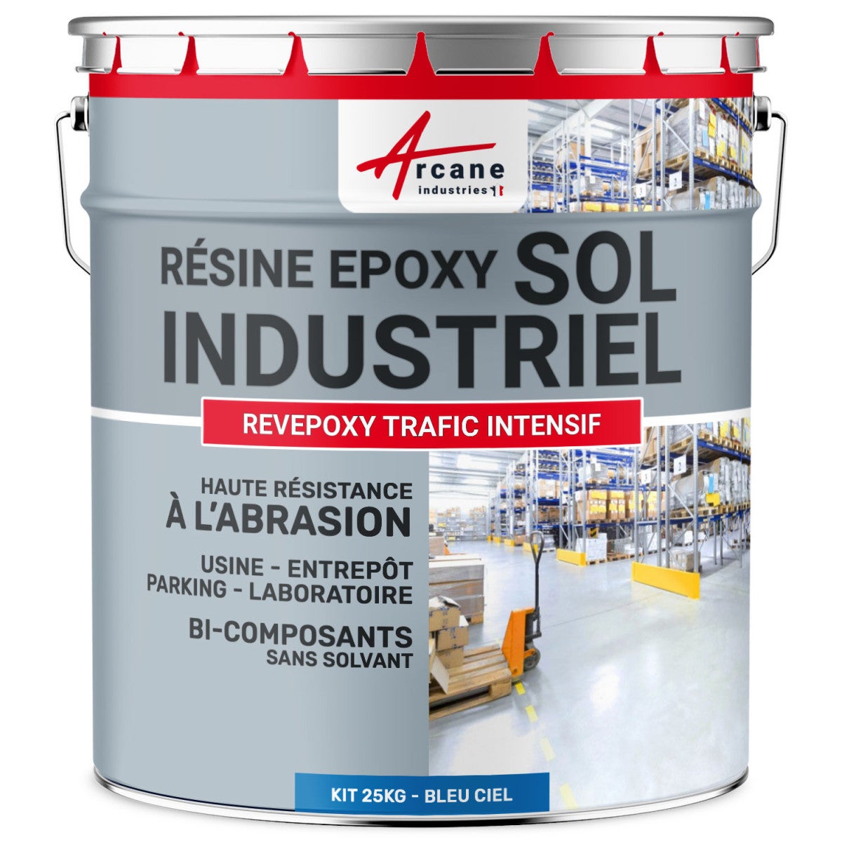 PEINTURE EPOXY TRAFIC INTENSIF - REVEPOXY TRAFIC INTENSIF - 25 kg ...