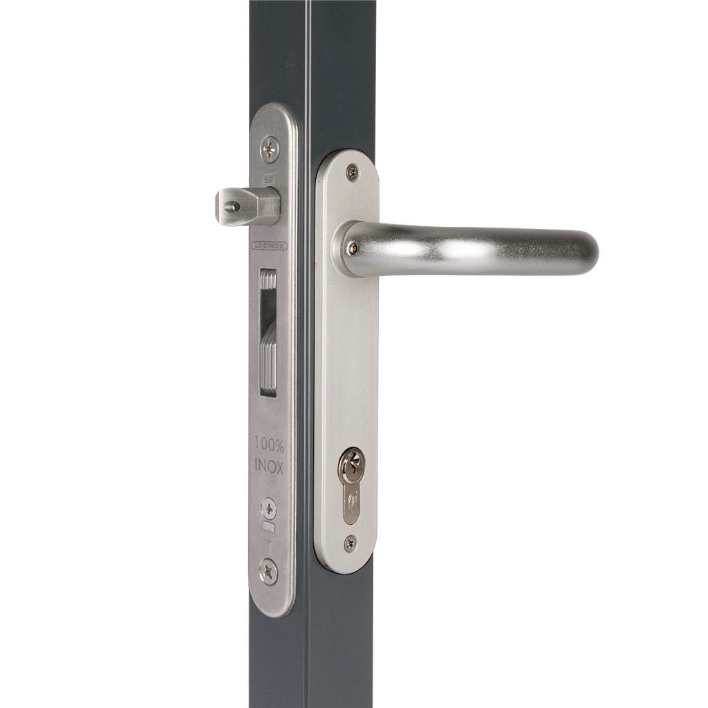 Serrure à encastrer FIFTYLOCK tout en inox 30mm pour profil 50mm ...