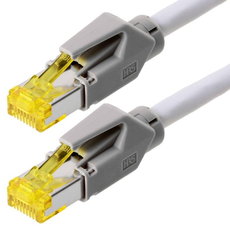 C ble r seau Draka s/ftp cat 6a hq tm31 (iso/iec) gris 1,5m | Leroy Merlin