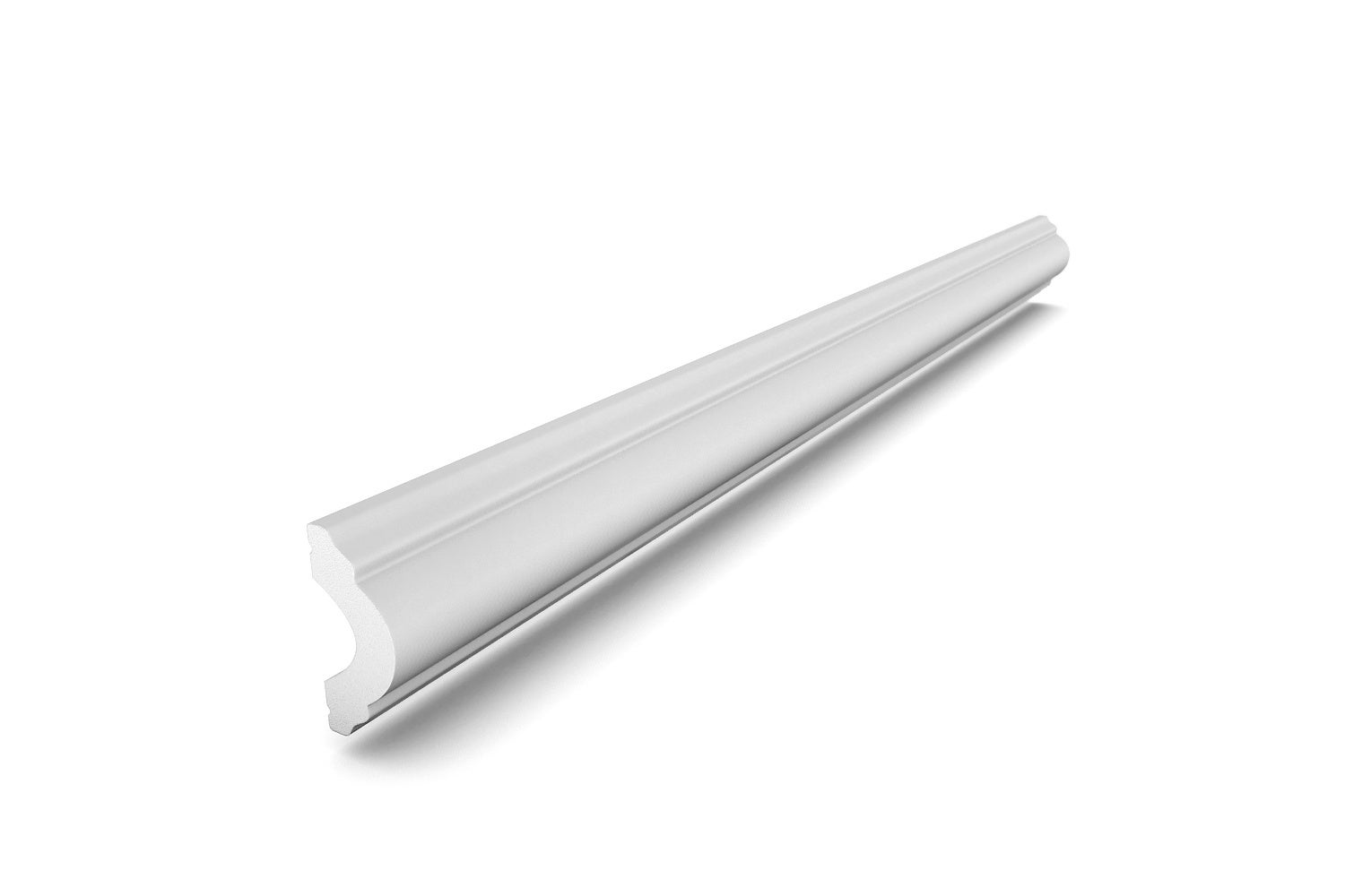 Rodapiés Zócalo 1 pieza / 2 metros - blanco - material duro ...