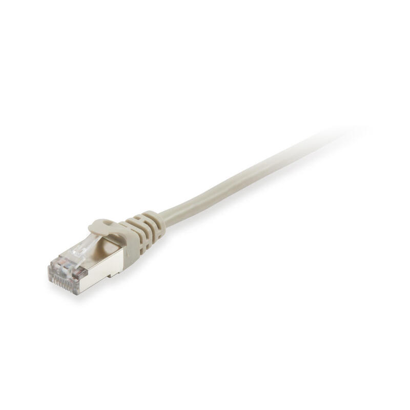 Equip c ble r seau cat6 s/ftp 2xrj45 5m gris | Leroy Merlin
