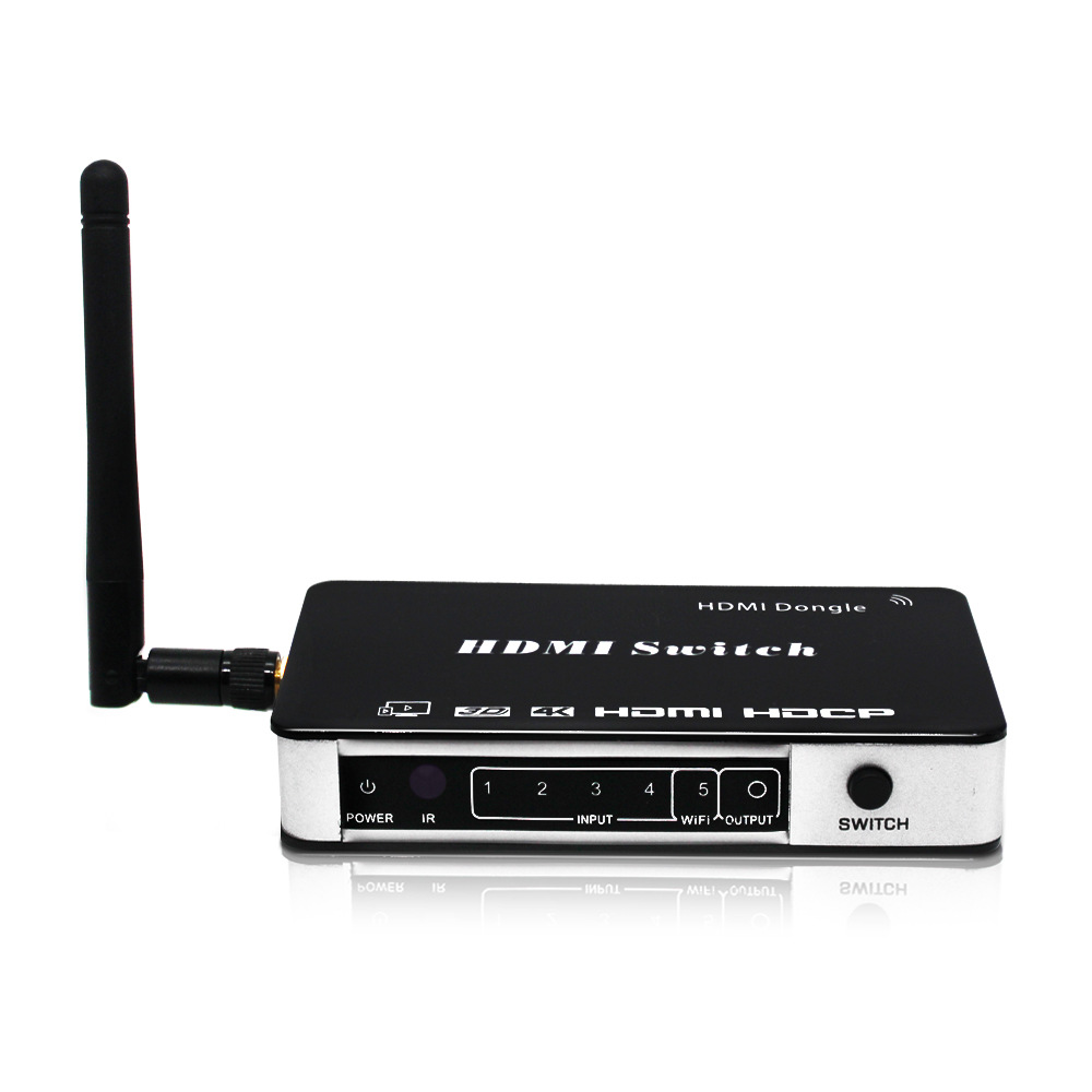 Conmutador HDMI inalámbrico con dongle wifi Miracast Mirascreen para ...