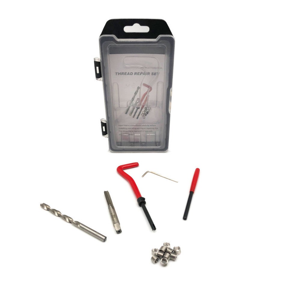 Kit de Réparation de Filetage Hélicoil Inox M6 "PRO" 15 pcs en Coffret ...