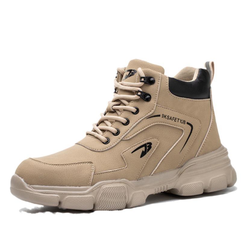 Bottes tactiques imperméables pour hommes, bottes à bout en acier avec ...