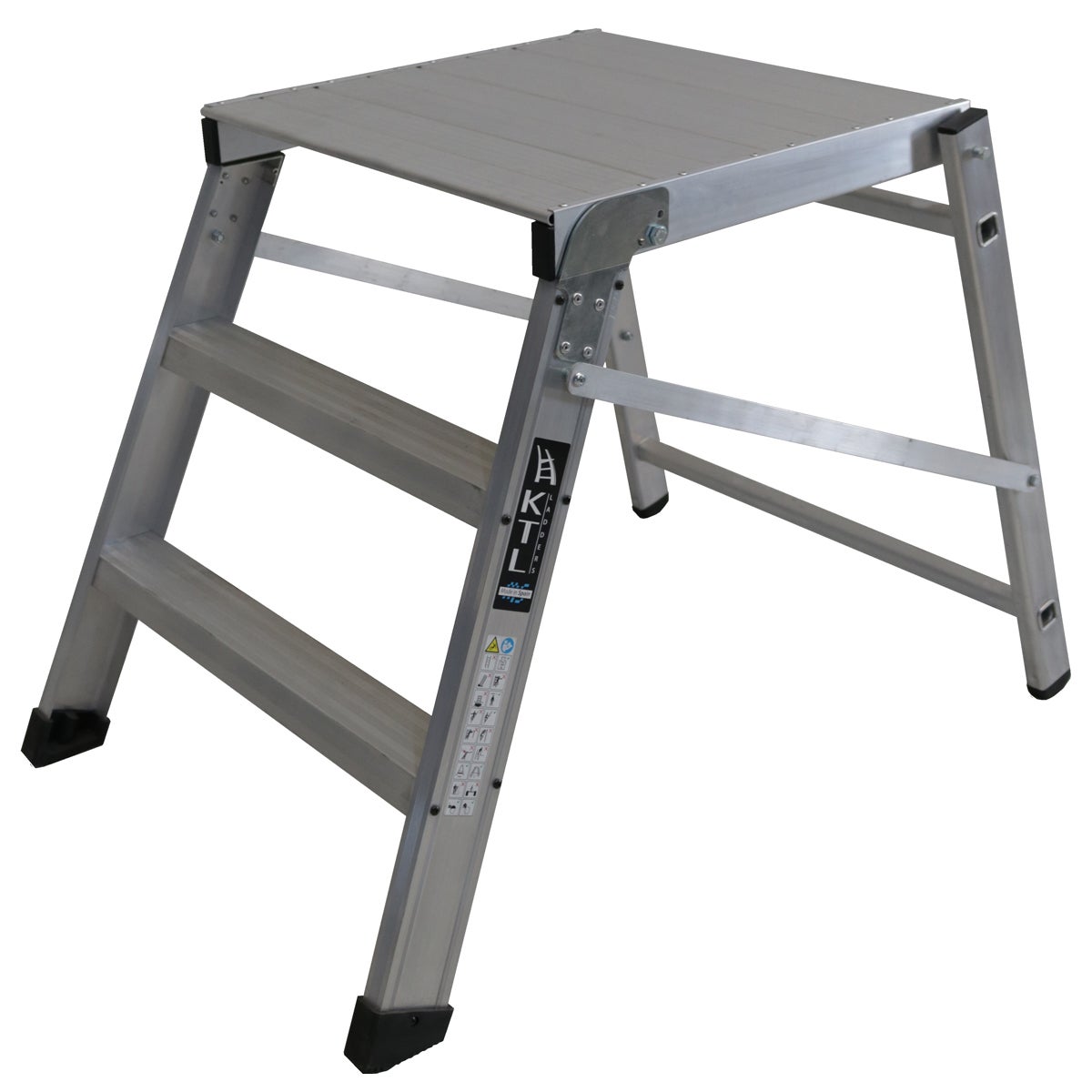 GRAND KARLO. TABURETE PLEGABLE 4 PELDAÑOS 60X59 CM | Leroy Merlin