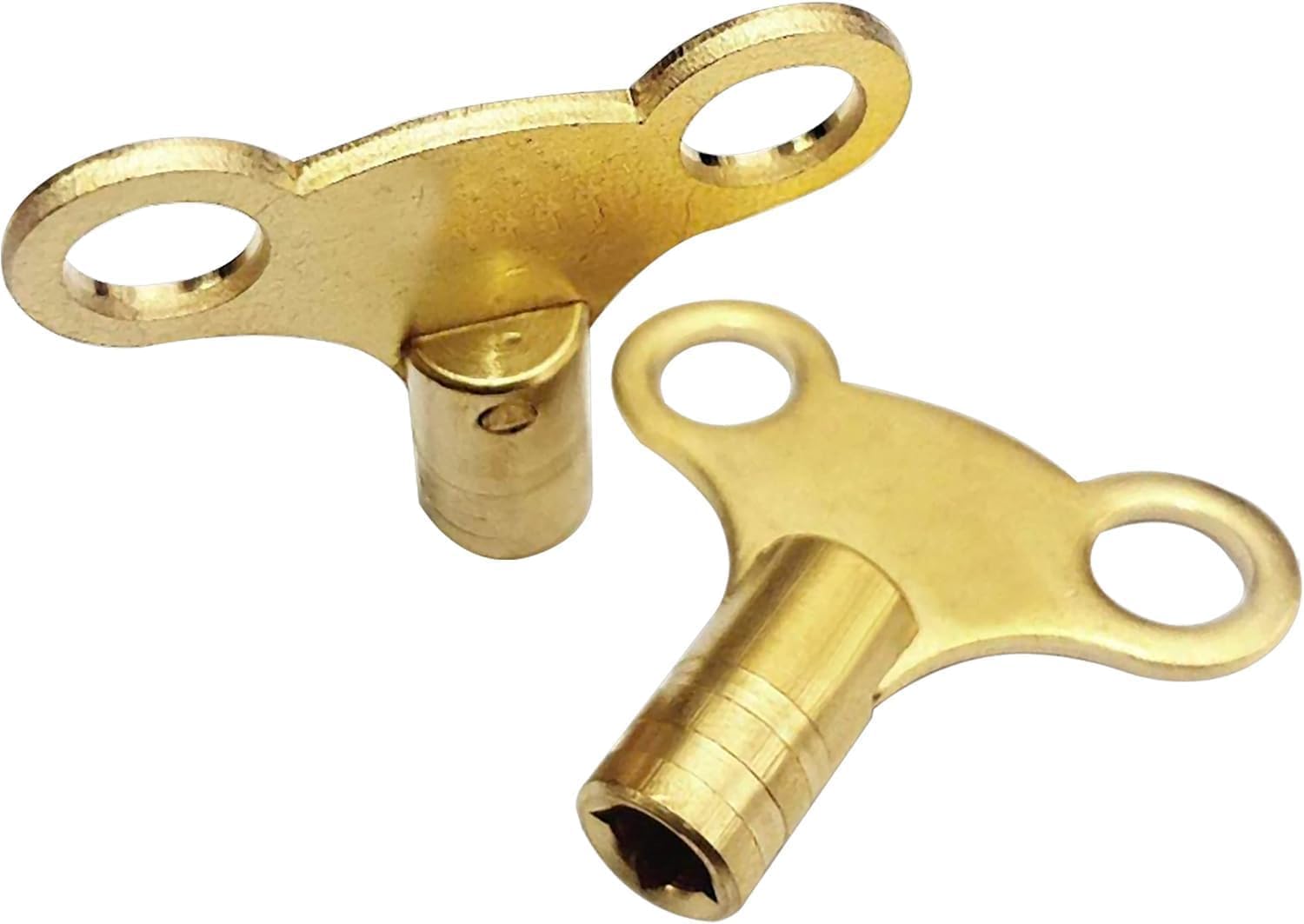Lot de 2 clés de purge de radiateur - Pour purge et grille d'aération ...