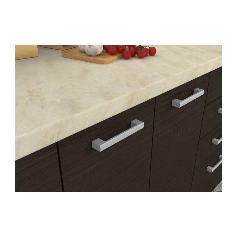 CHAMONIX Laminate Worktop - L 180 cm - EP 28 mm - Matt beige | Leroy Merlin