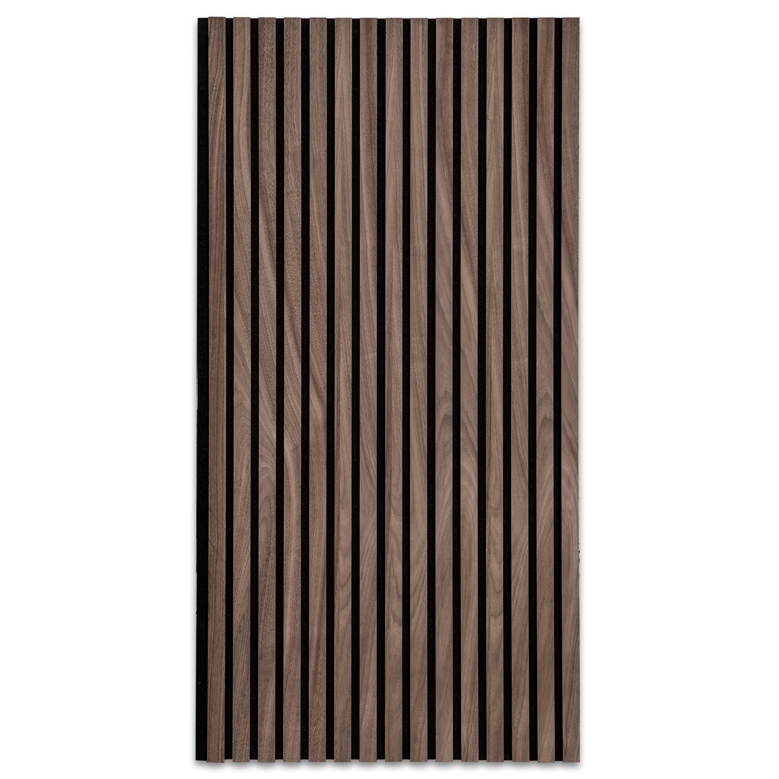 X 1 Pièce Panneaux acoustiques, 118 x 60 cm, Noyer noir | Leroy Merlin