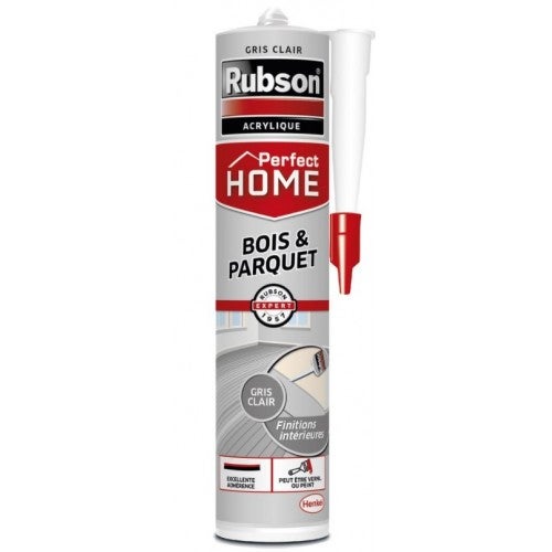 Mastic acrylique sur bois parquet joint liaison jointement fissures ...