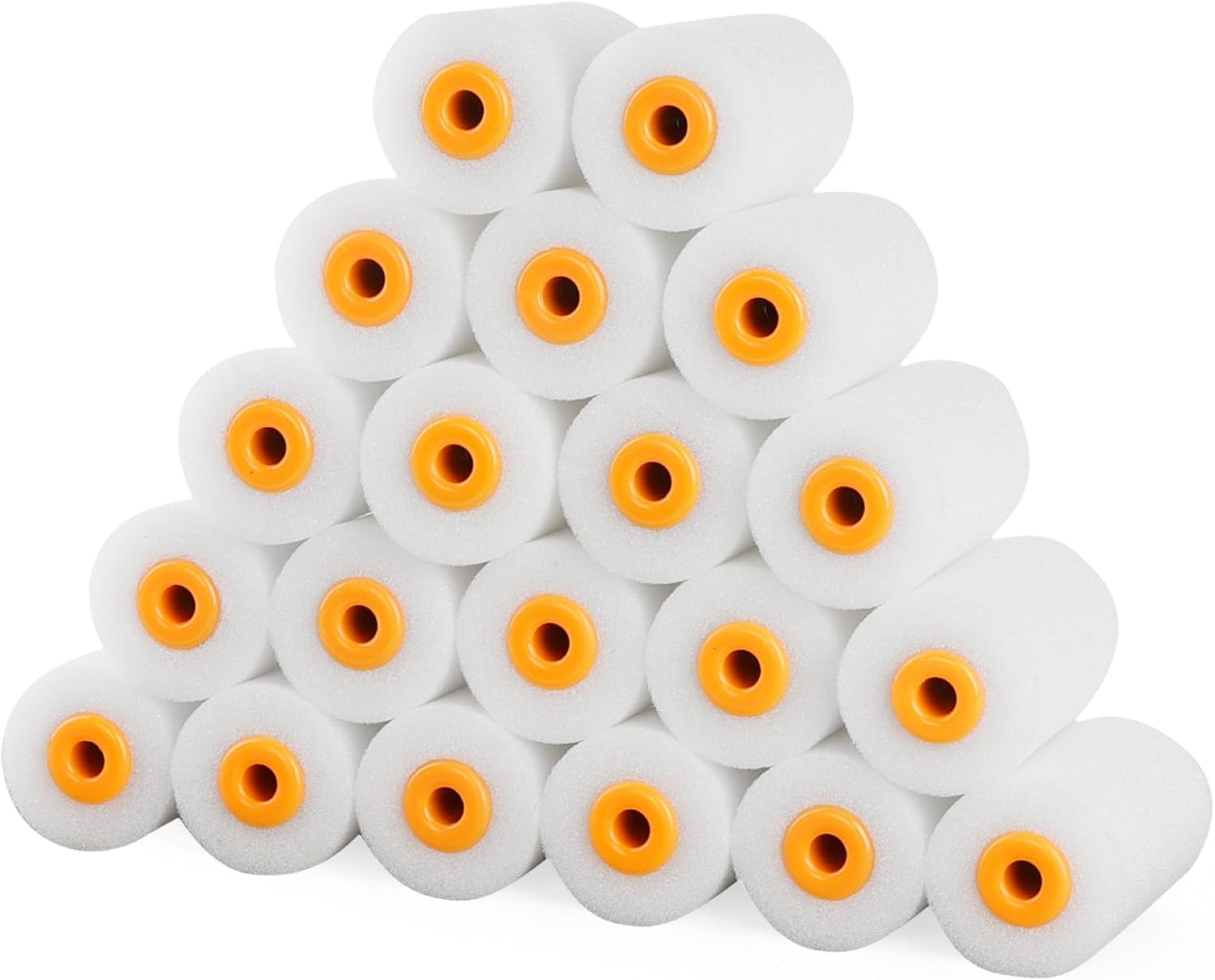 20 rodillos de pintura pequeños de 5,6 cm, mini rodillos de pintura ...