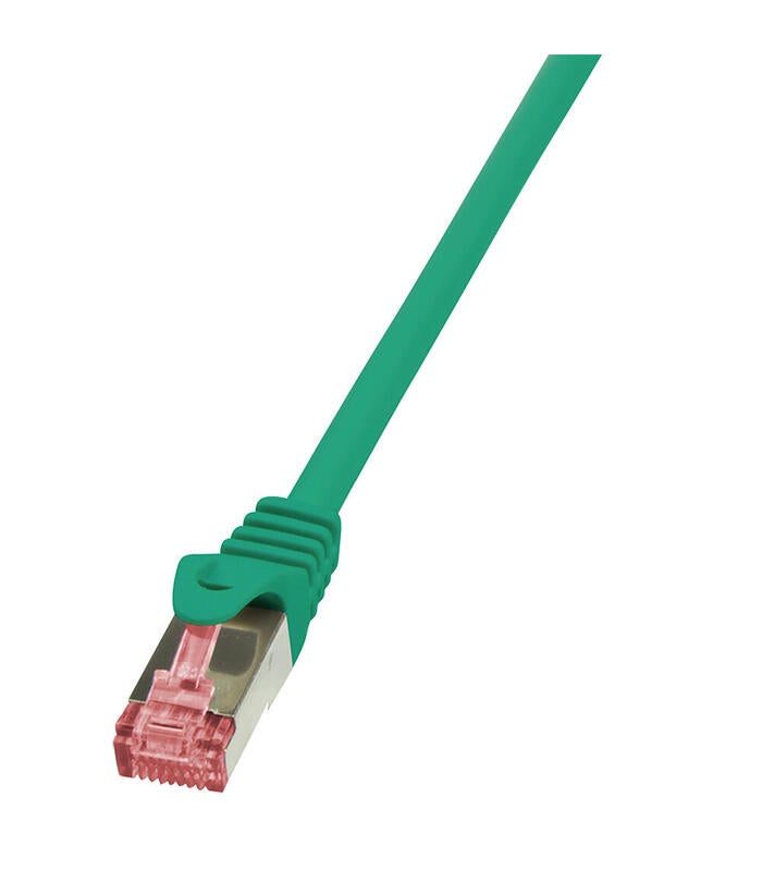 C ble r seau Logilink cat6 s/ftp awg27 pimf vert 5,00m | Leroy Merlin