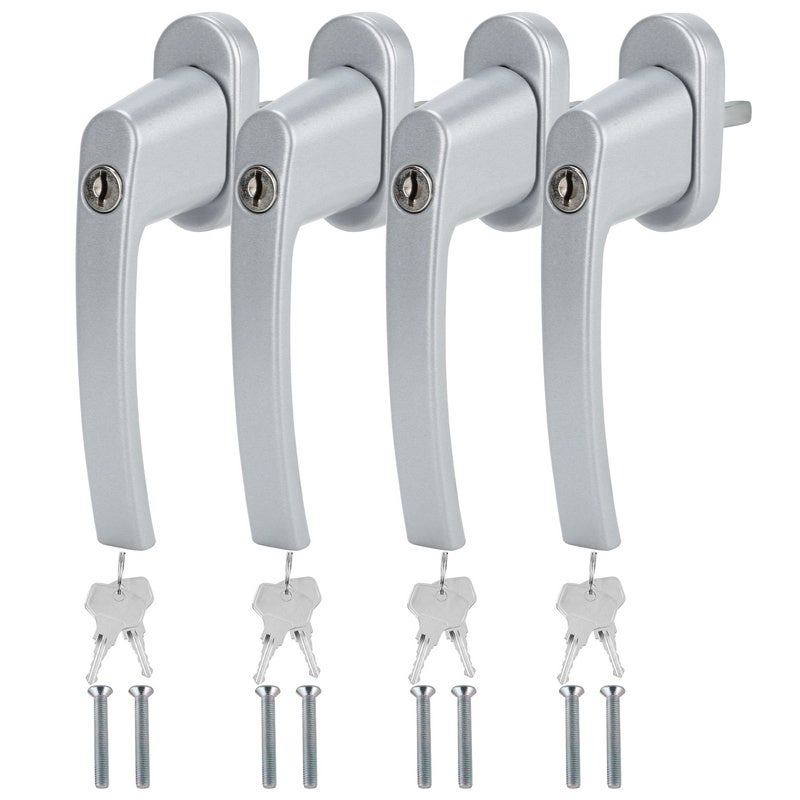 Manilla con cerradura Pomo para balcón Manilla para puerta de balcón 35 ...