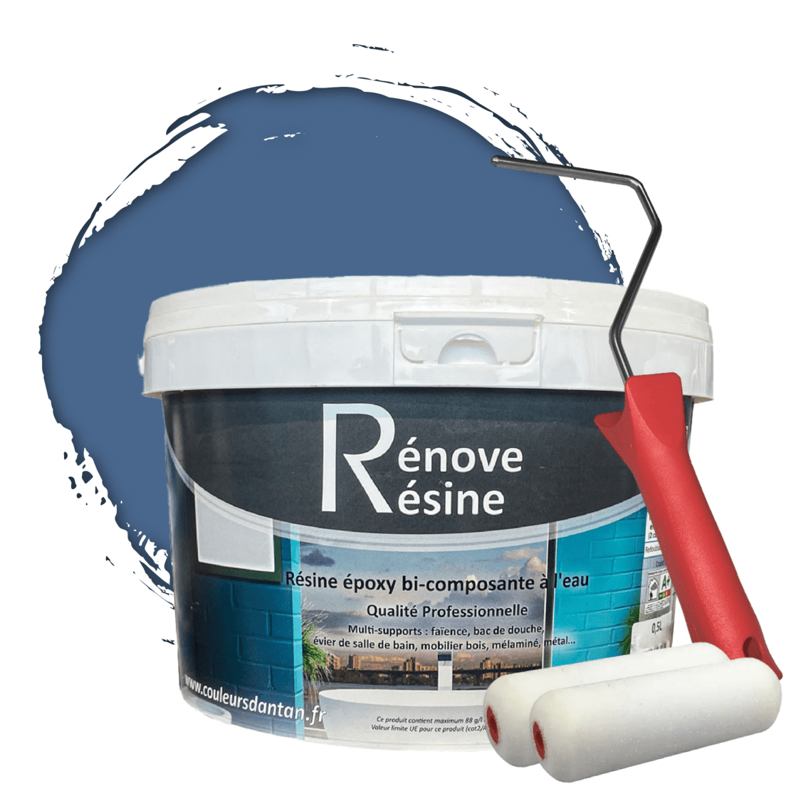 Peinture Résine multisupport Intérieur 0,5L - Faïence, Carrelage ...