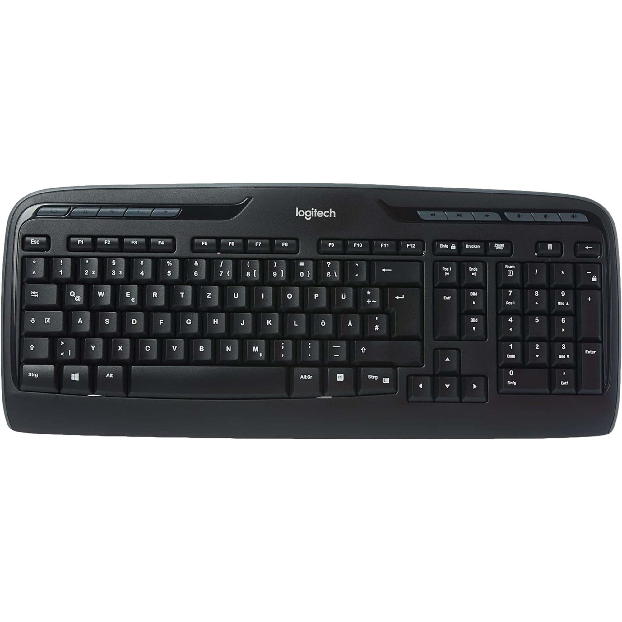 Logitech Mk330 Kit Mouse E Tastiera Wireless Qwertz Layout Tedesco De ...