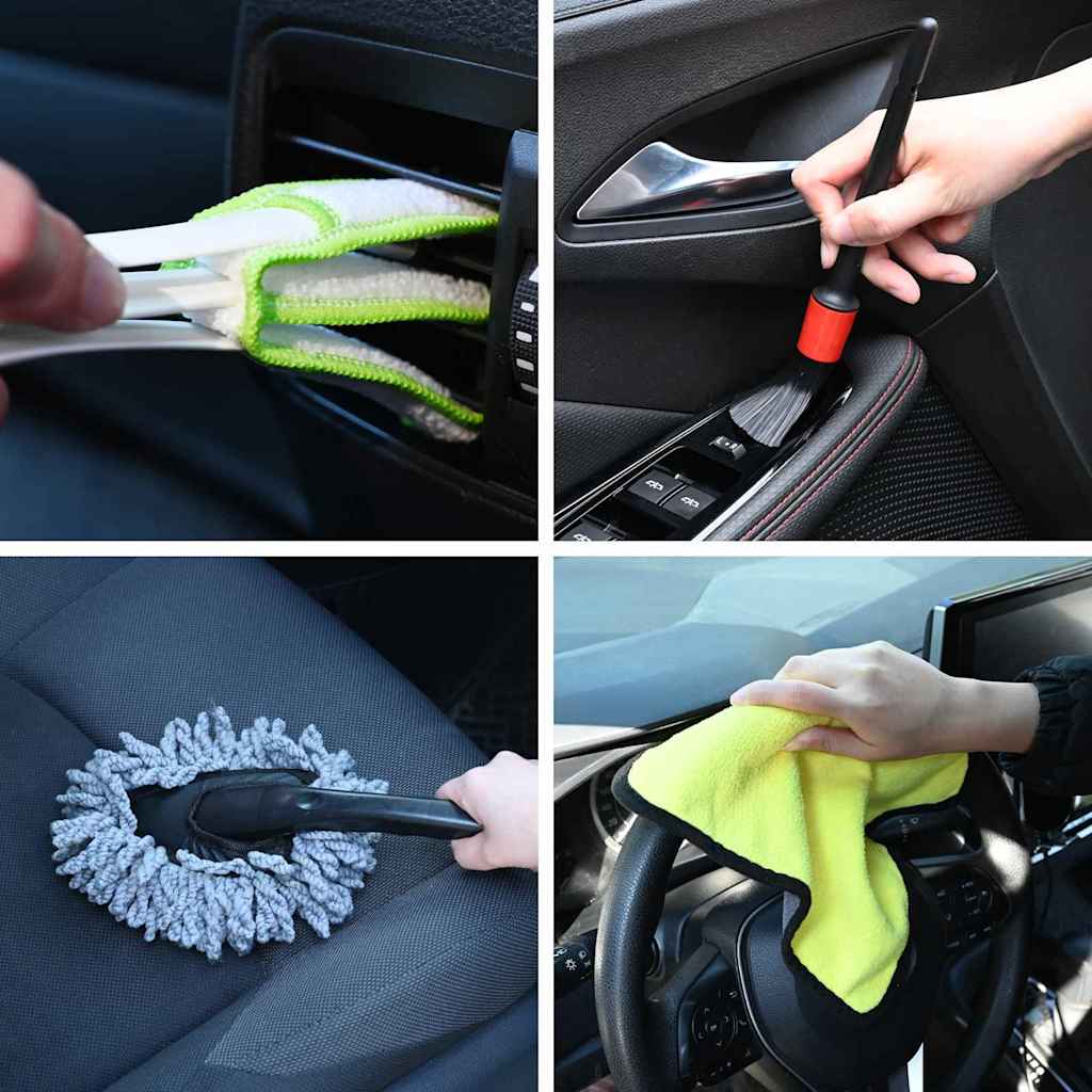Juego de Cepillos para Autos Multicolor ratán sintético | Leroy Merlin